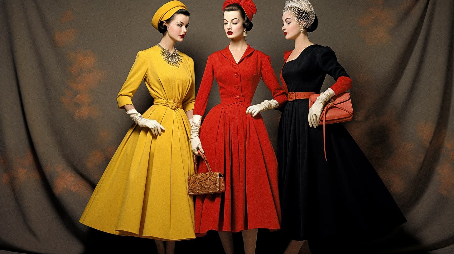 1950s fashion Midjourney style | Andrei Kovalev's Midlibrary