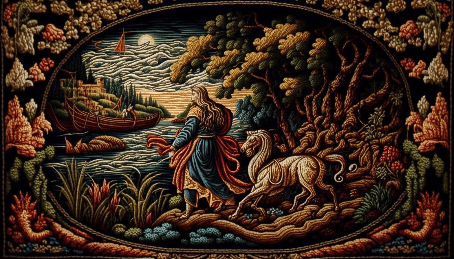 Gobelin tapestry Midjourney style | Andrei Kovalev's Midlibrary