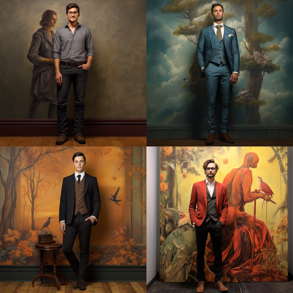 Silhouette Midjourney style | Andrei Kovalev's Midlibrary