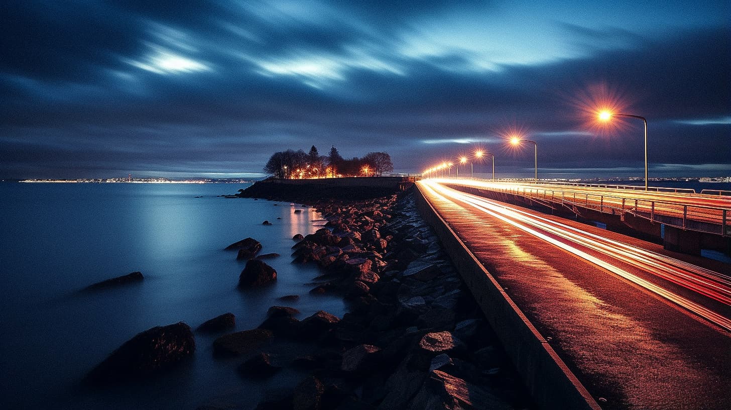 Long exposure photography Midjourney style | Andrei Kovalev's Midlibrary