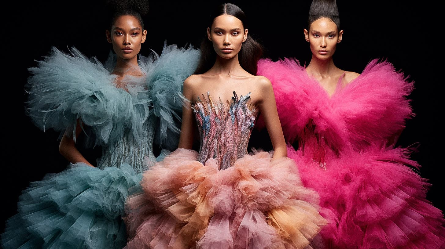 Haute couture fashion Midjourney style | Andrei Kovalev's Midlibrary