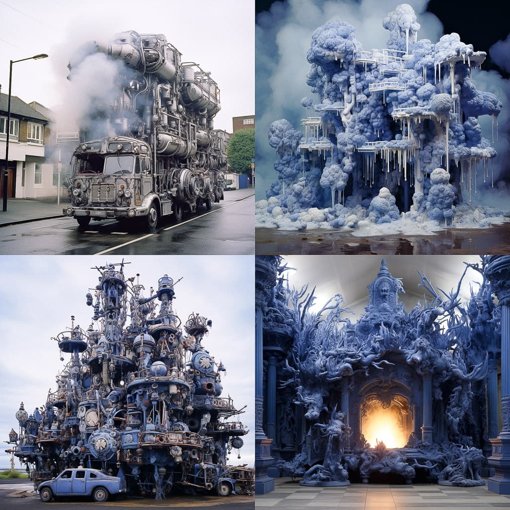 Trompe l'oeil Midjourney style | Andrei Kovalev's Midlibrary