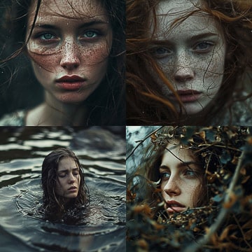 Midjourney AI Styles featuring Portraits | Andrei Kovalev's Midlibrary