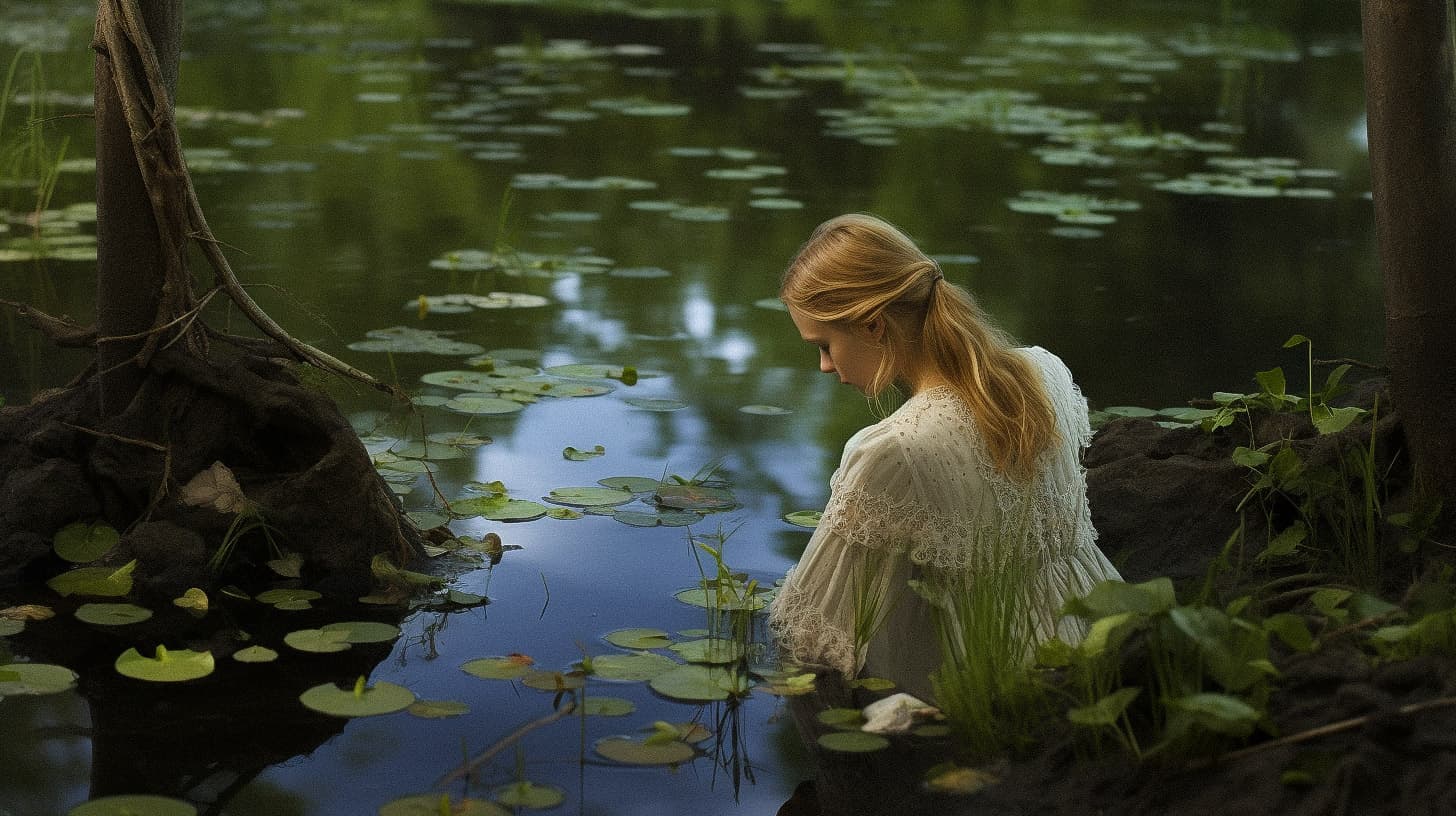 Elina Brotherus Midjourney style | Andrei Kovalev's Midlibrary