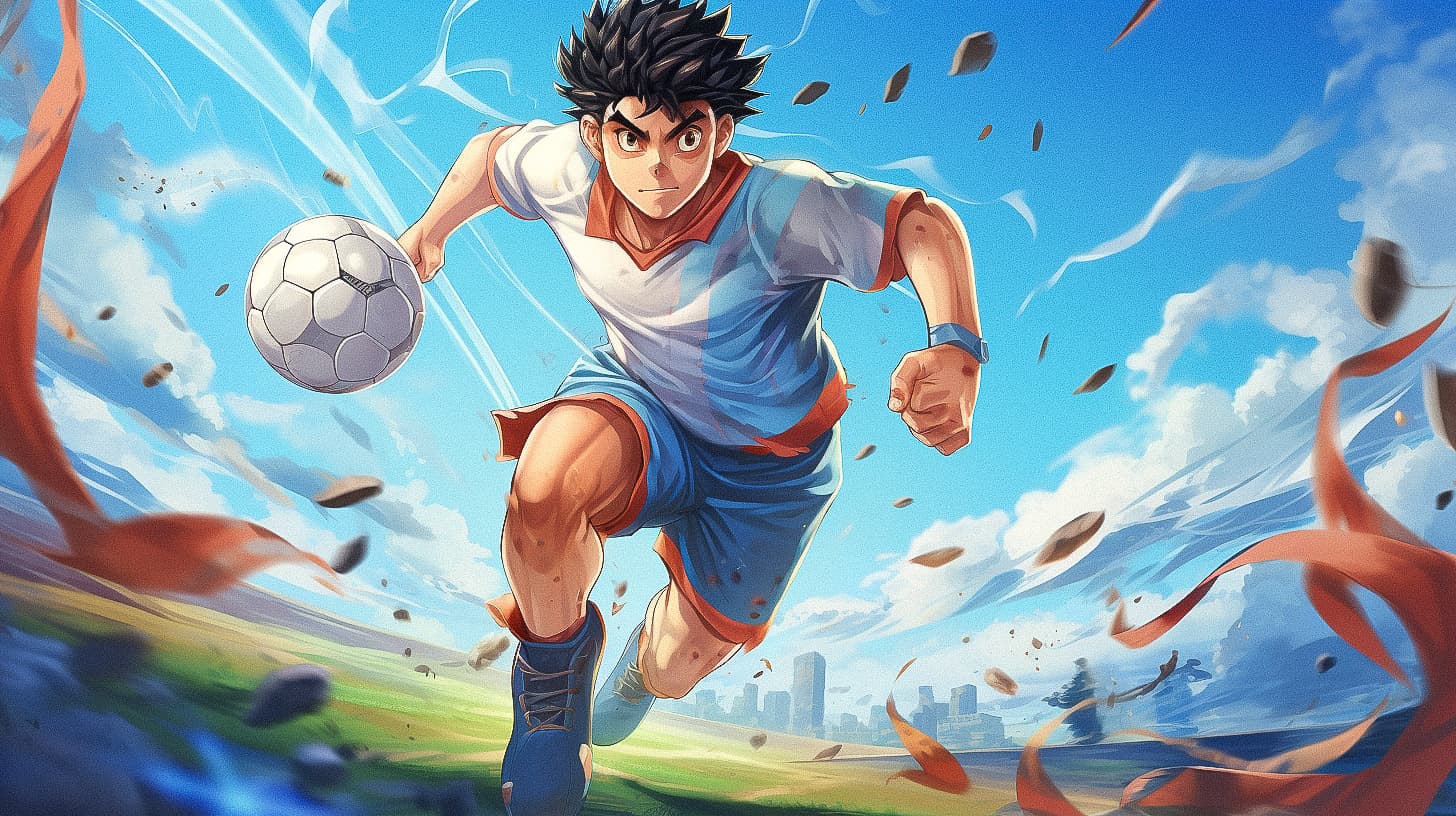 Captain Tsubasa Midjourney style | Andrei Kovalev's Midlibrary