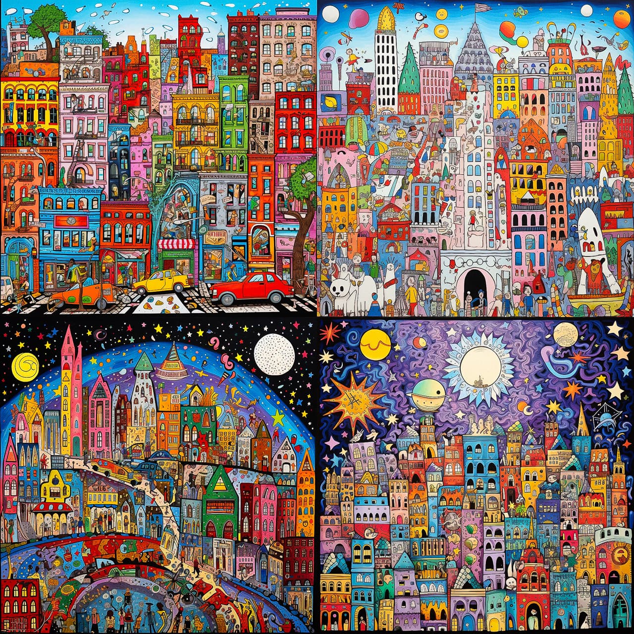 Michael DeForge Midjourney style | Andrei Kovalev's Midlibrary