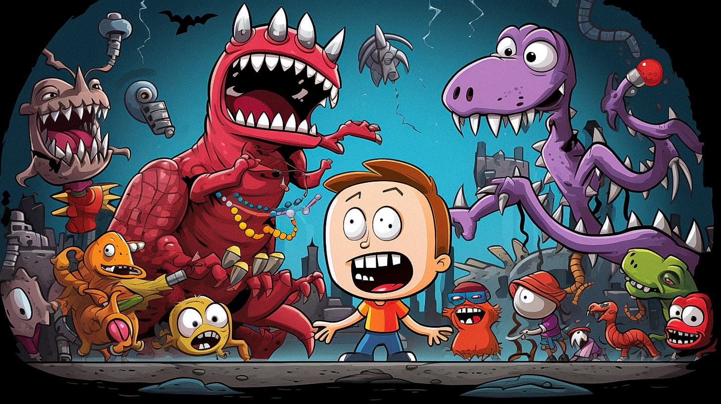 Dav Pilkey Midjourney style | Andrei Kovalev's Midlibrary