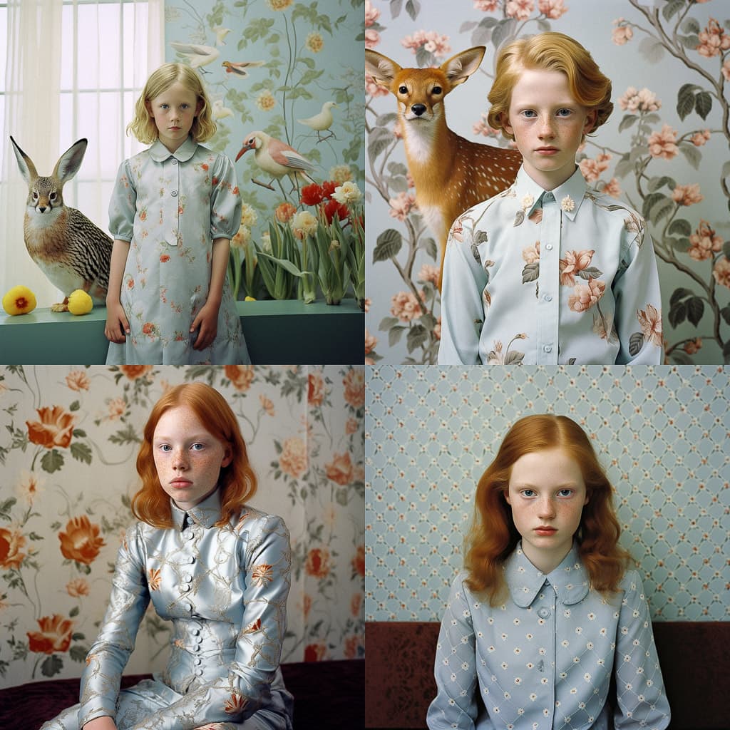 Midjourney AI Styles featuring Portraits | Andrei Kovalev's Midlibrary