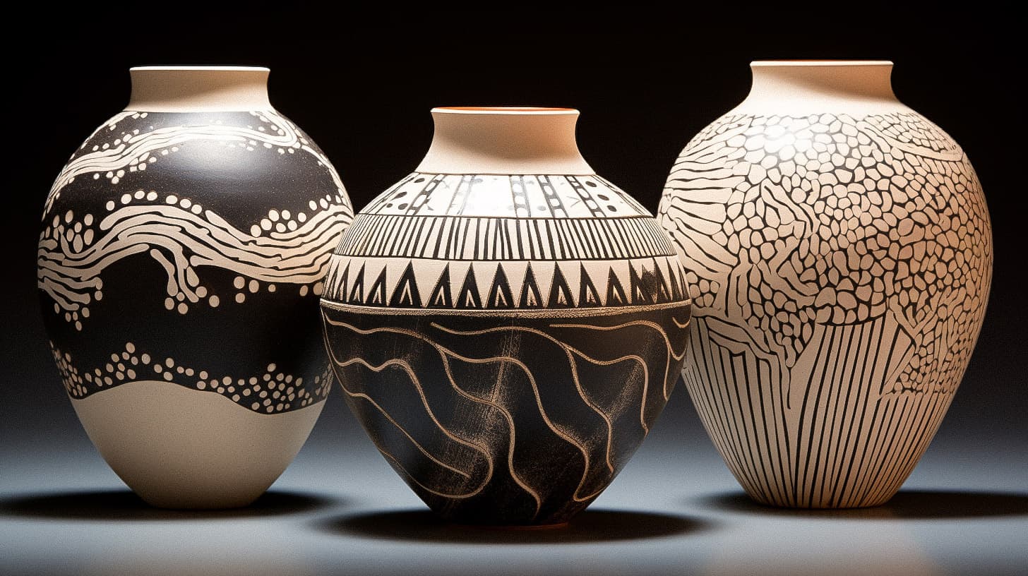 Sgraffito Midjourney style | Andrei Kovalev's Midlibrary