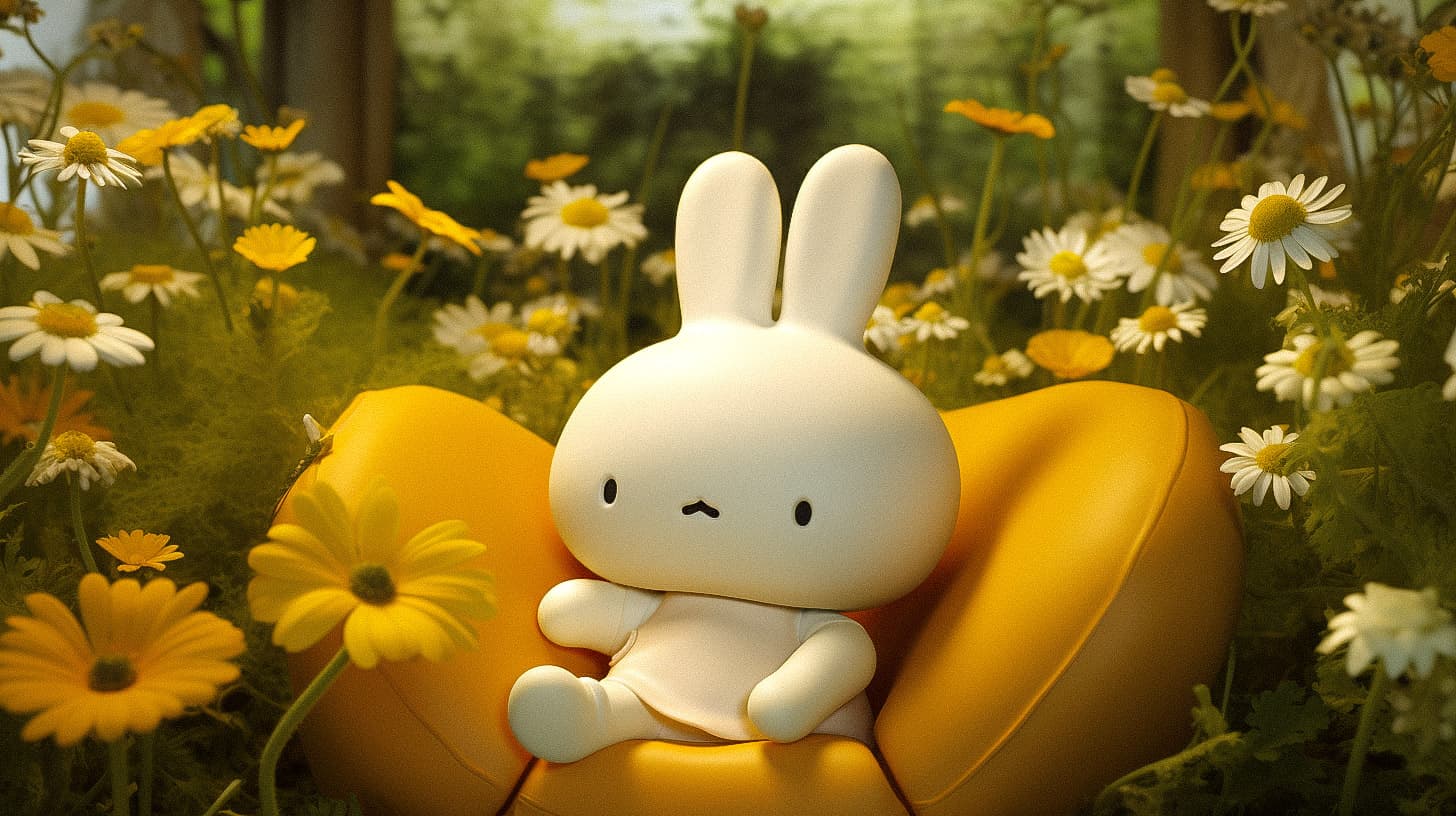 Miffy Midjourney style | Andrei Kovalev's Midlibrary