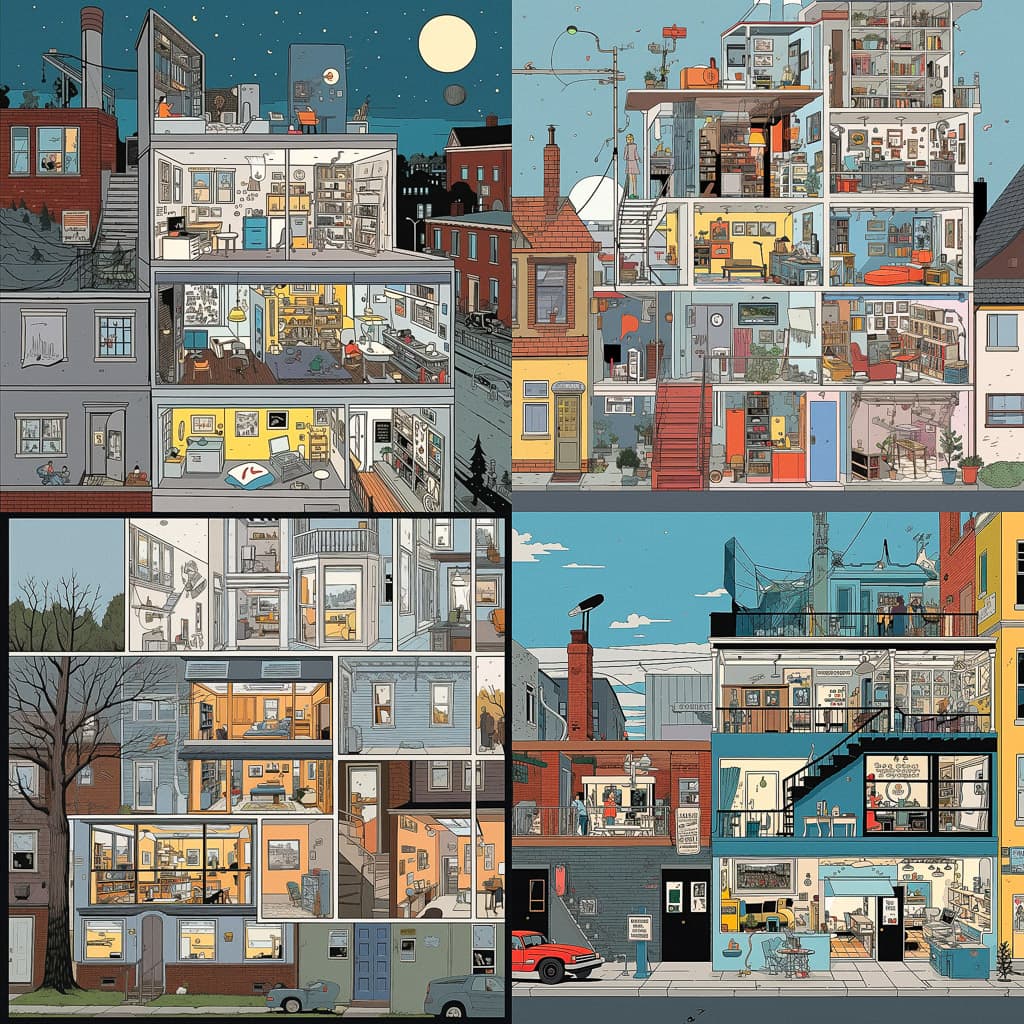 Farel Dalrymple Midjourney style | Andrei Kovalev's Midlibrary