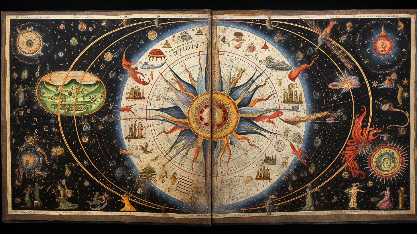 Illuminated manuscript Midjourney style | Andrei Kovalev's Midlibrary