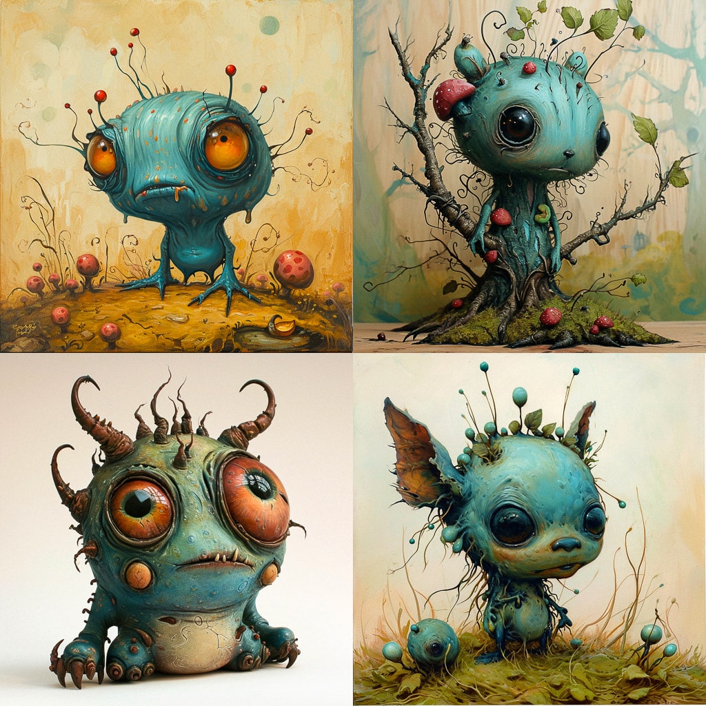 Midjourney AI Styles featuring Funny styles | Andrei Kovalev's Midlibrary