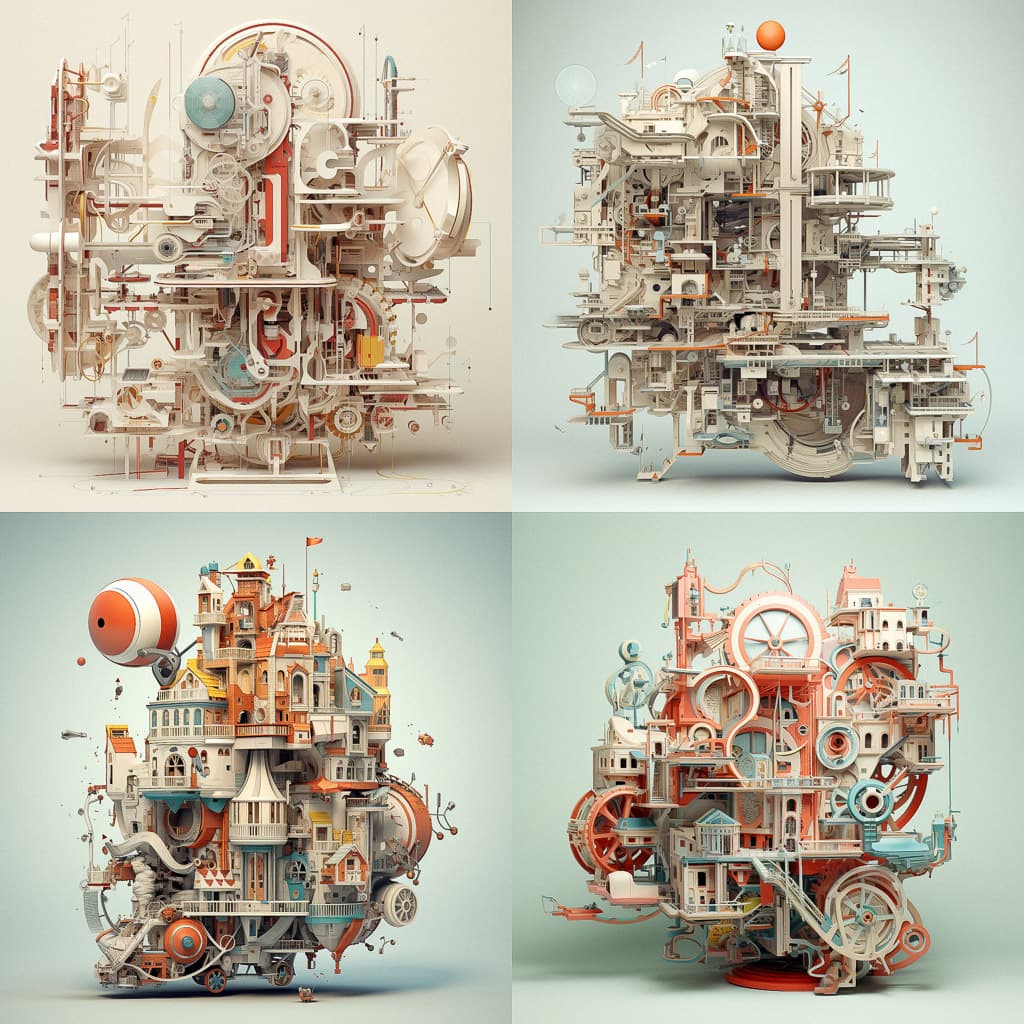 Pen drawing Midjourney style | Andrei Kovalev's Midlibrary