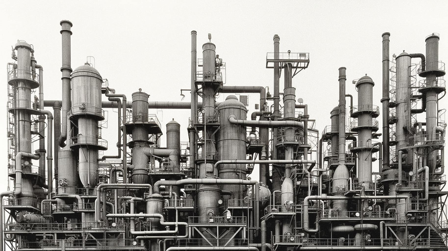 Hilla Becher Midjourney style | Andrei Kovalev's Midlibrary