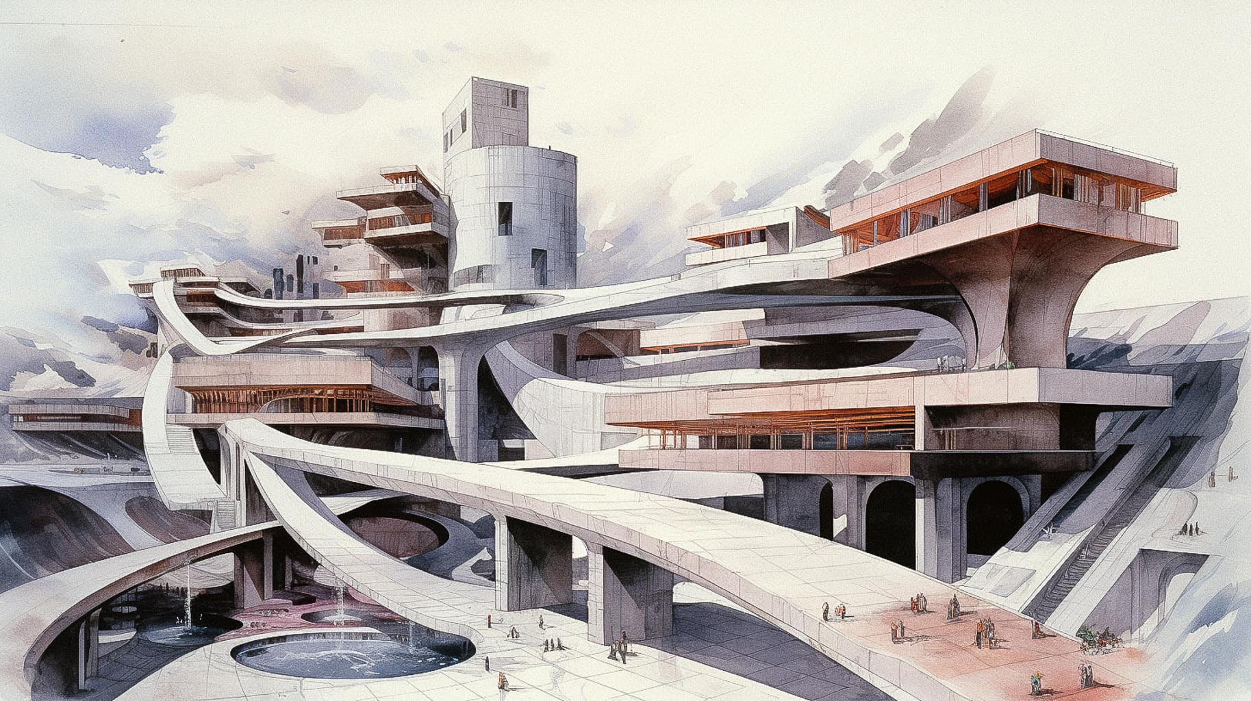 Arata Isozaki Midjourney style | Andrei Kovalev's Midlibrary