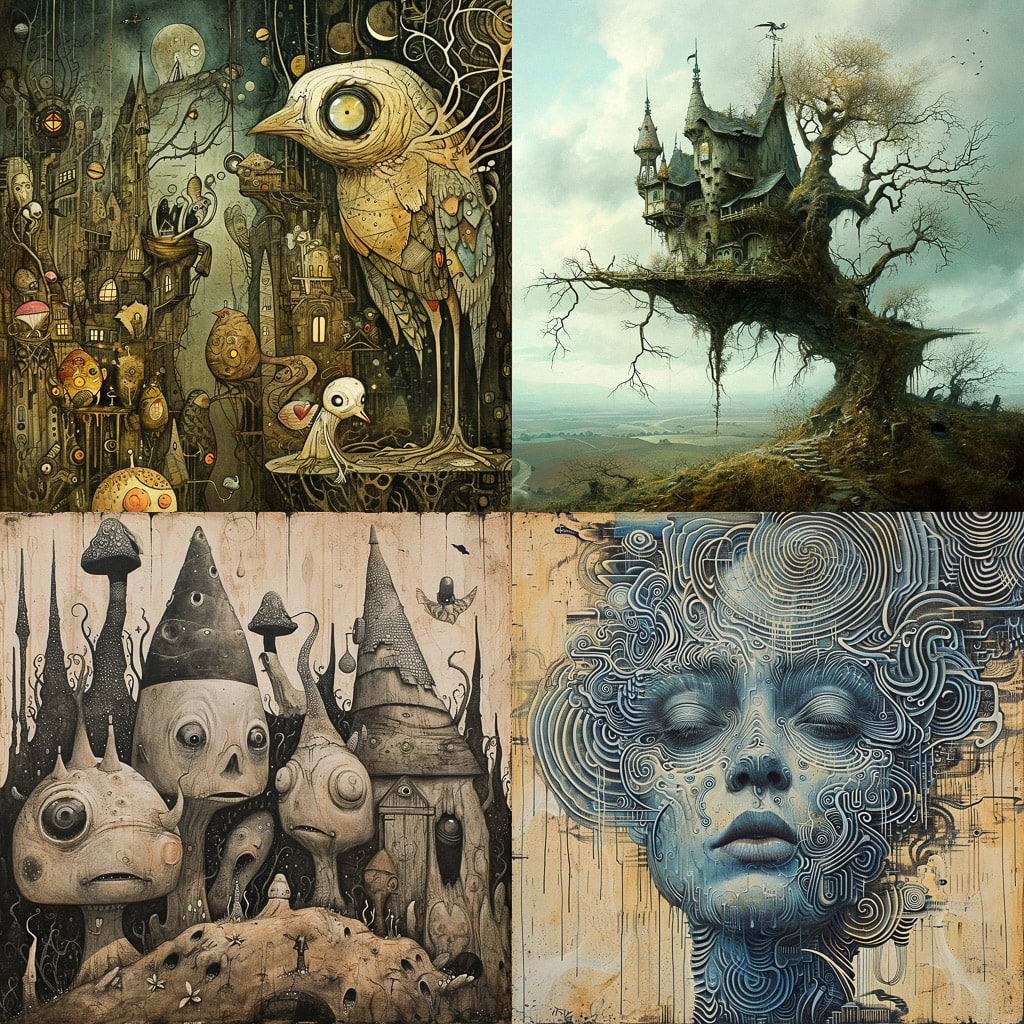 Nicolas Bruno Midjourney style | Andrei Kovalev's Midlibrary