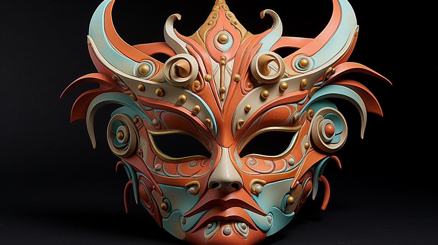 Festima mask Midjourney style | Andrei Kovalev's Midlibrary