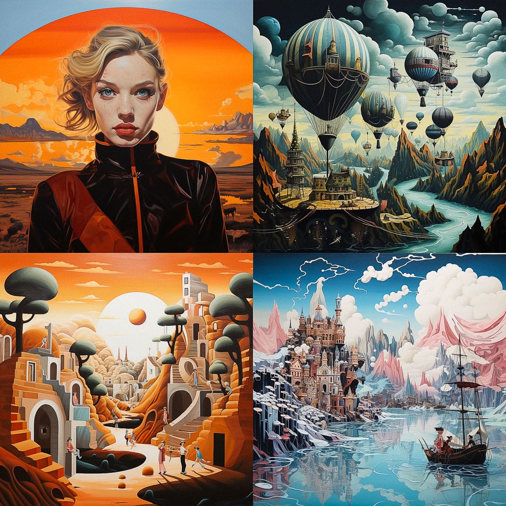 Midjourney AI Styles featuring Madness | Andrei Kovalev's Midlibrary