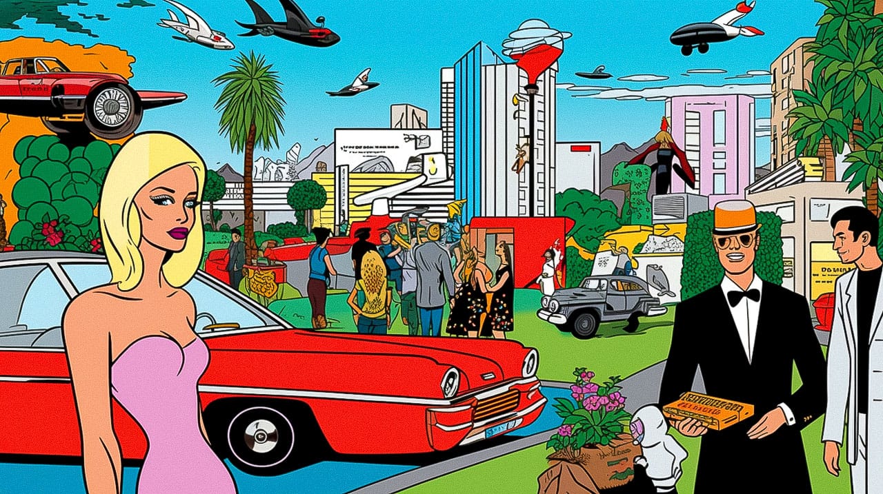 Tom Tomorrow Midjourney style | Andrei Kovalev's Midlibrary