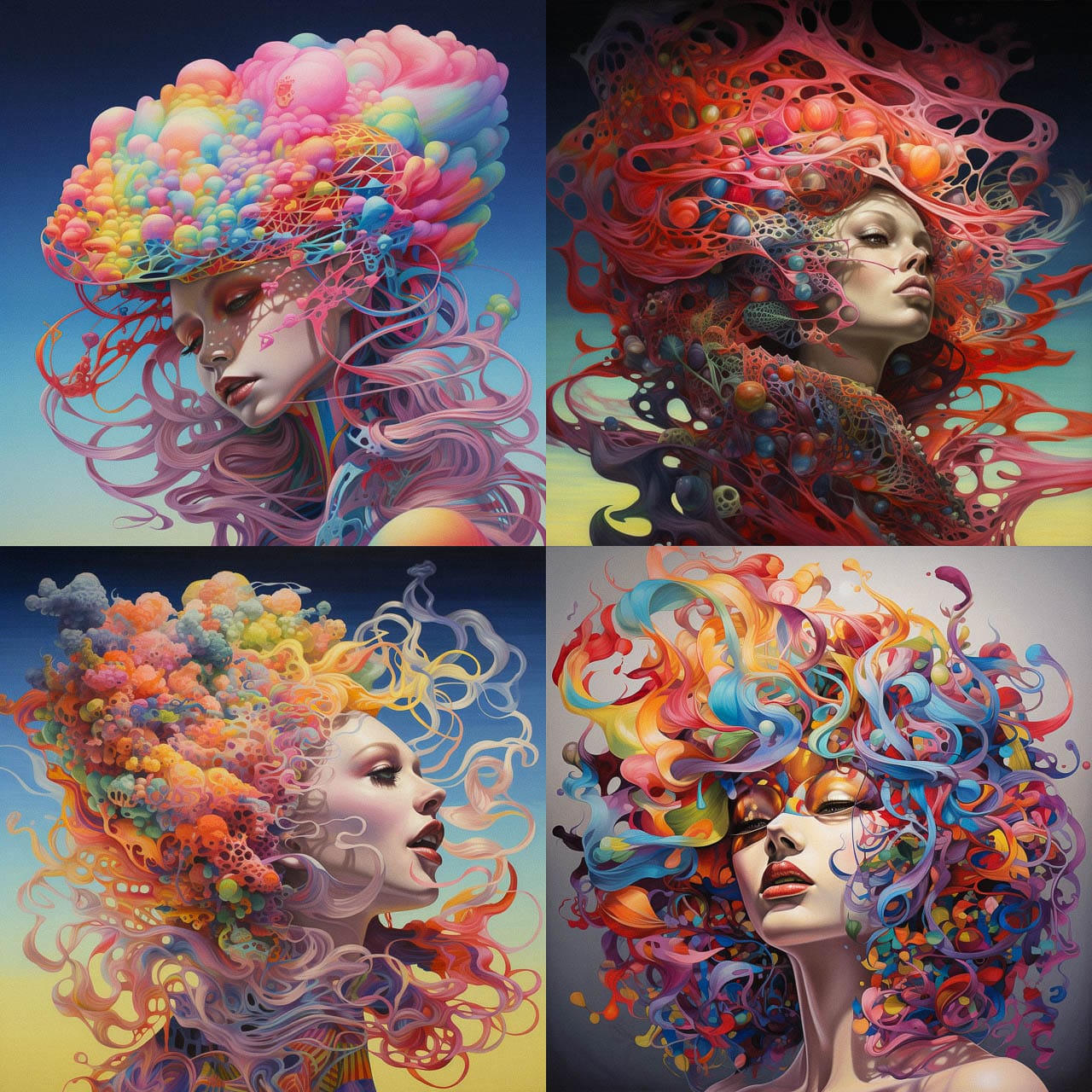 Digital collage Midjourney style | Andrei Kovalev's Midlibrary