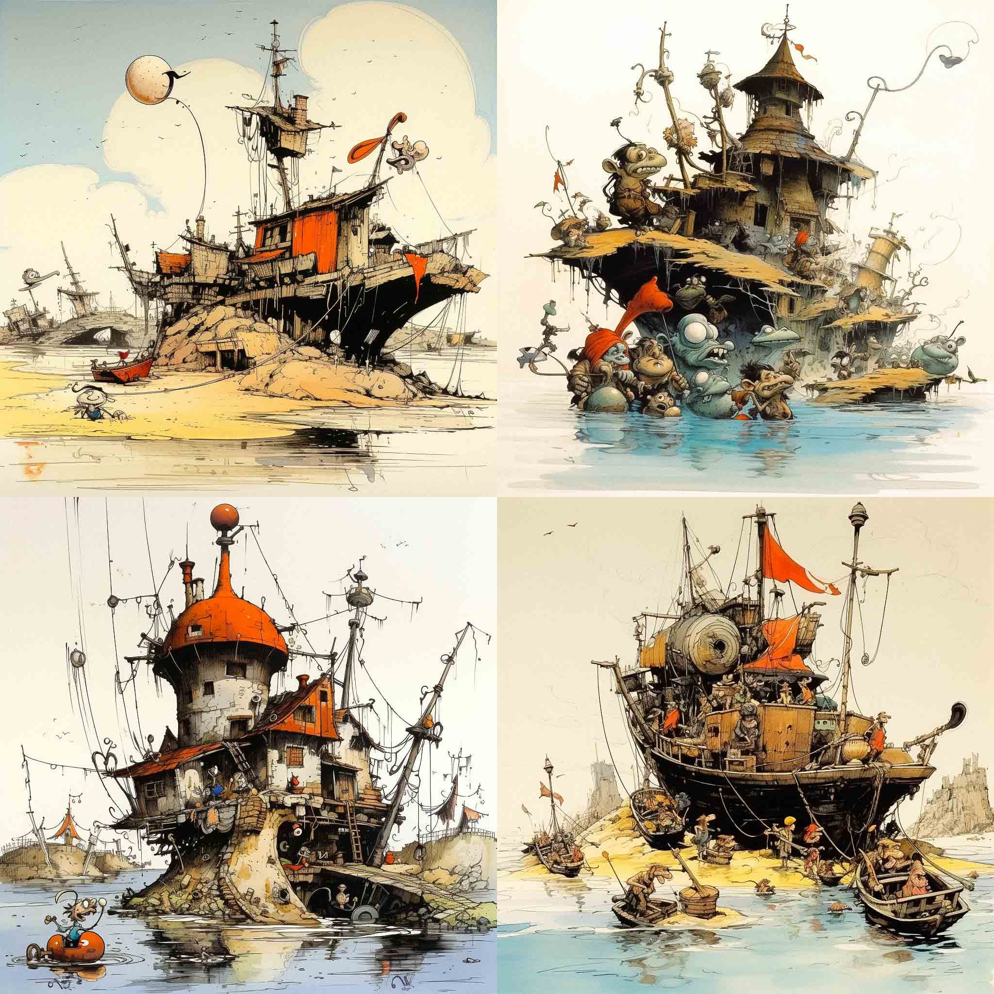 John Berkey Midjourney style | Andrei Kovalev's Midlibrary