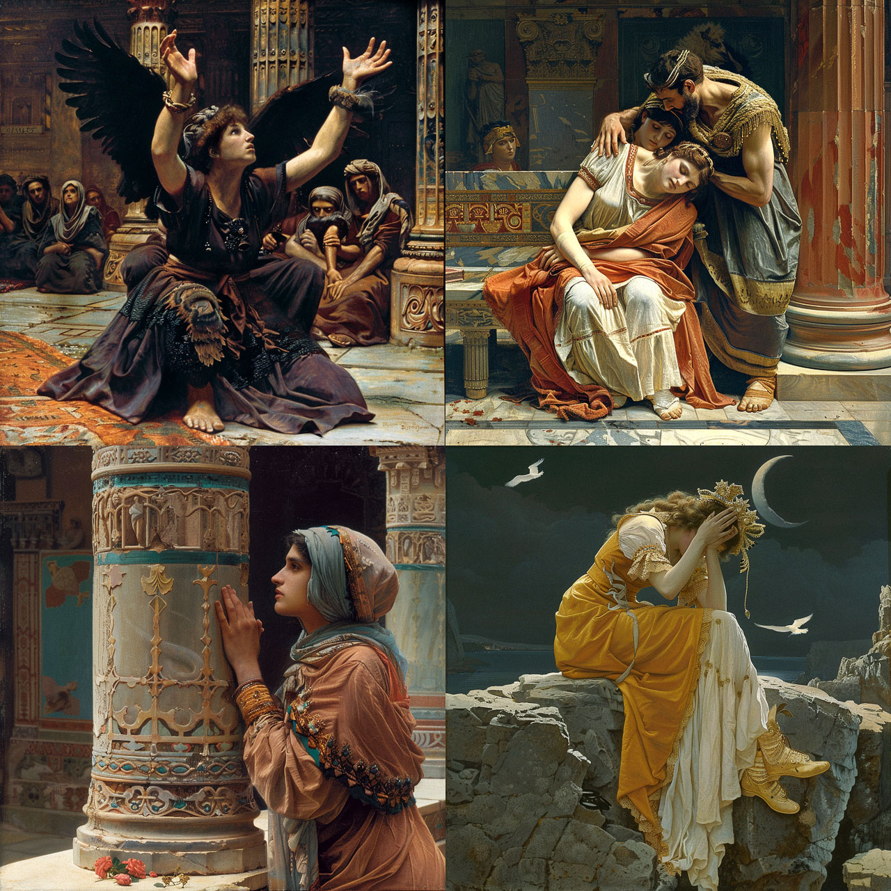 Silhouette Midjourney style | Andrei Kovalev's Midlibrary