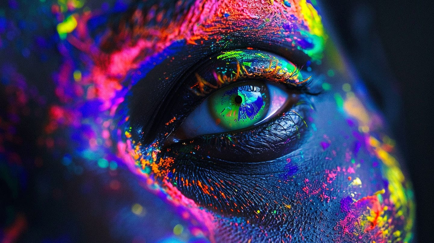 Fluorescent colors Midjourney style | Andrei Kovalev's Midlibrary