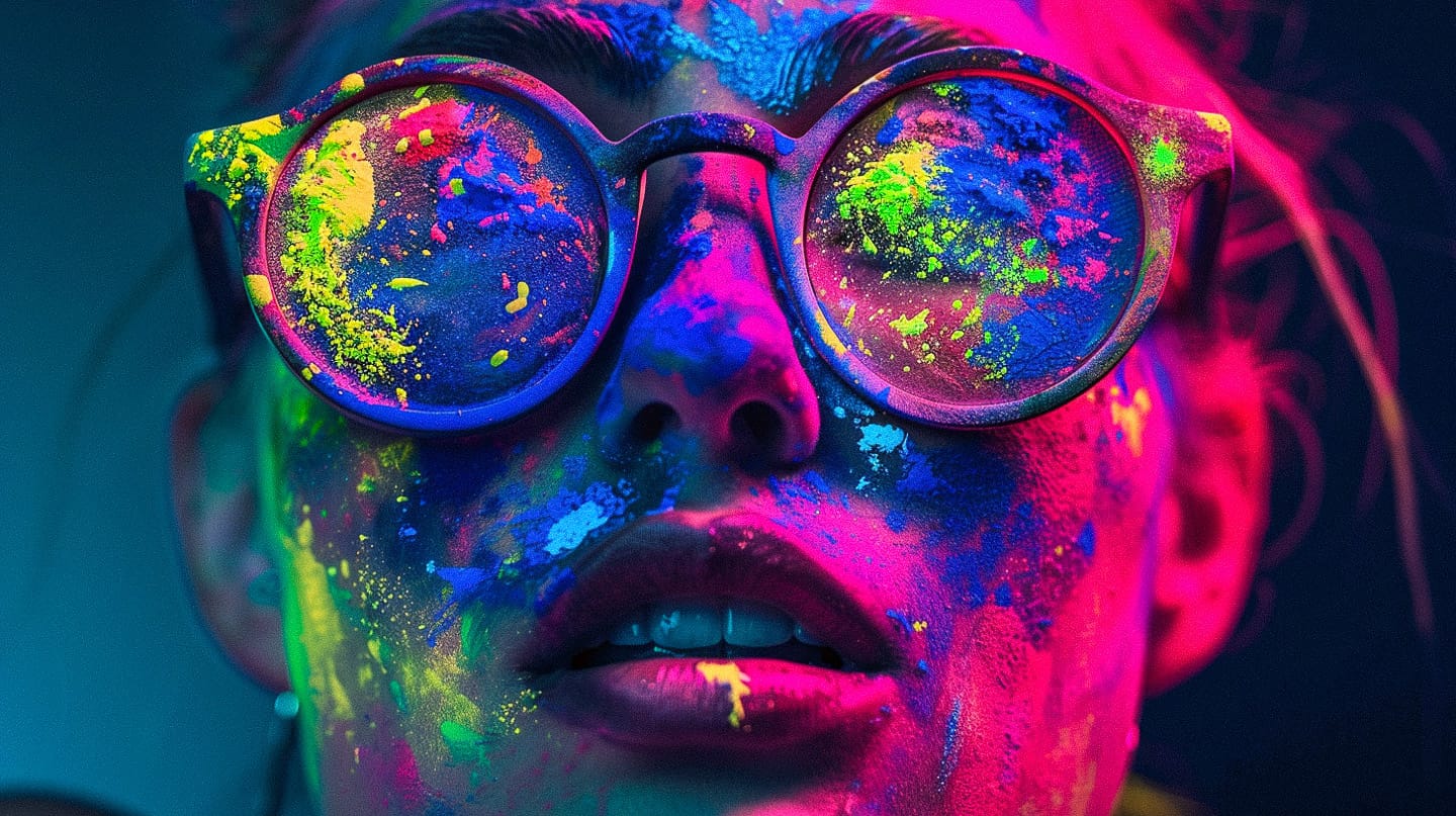 UV colors Midjourney style | Andrei Kovalev's Midlibrary