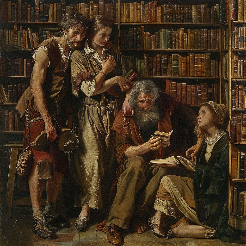 Augustus Edwin Mulready Midjourney style | Andrei Kovalev's Midlibrary