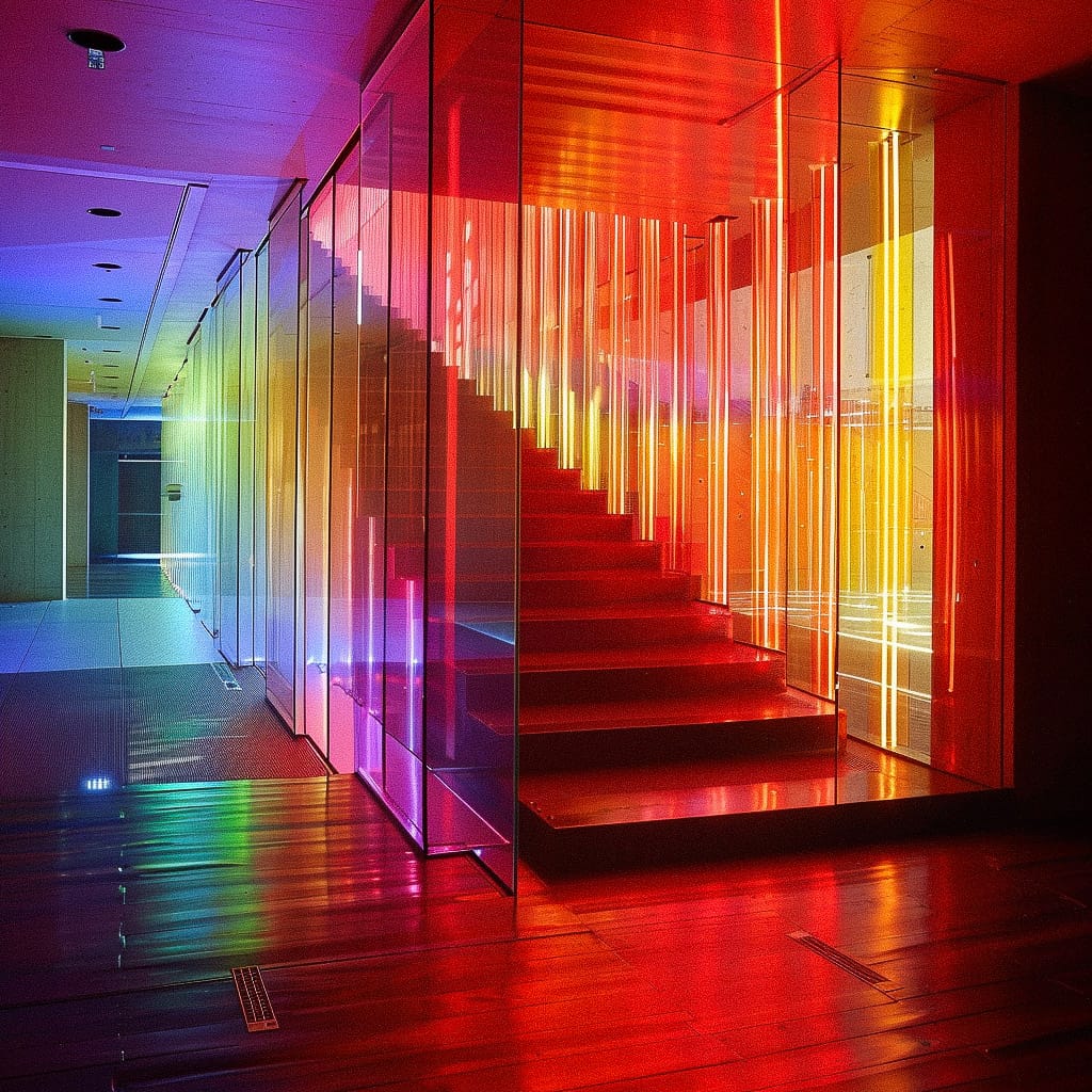 Carlos Cruz-Diez Midjourney style | Andrei Kovalev's Midlibrary