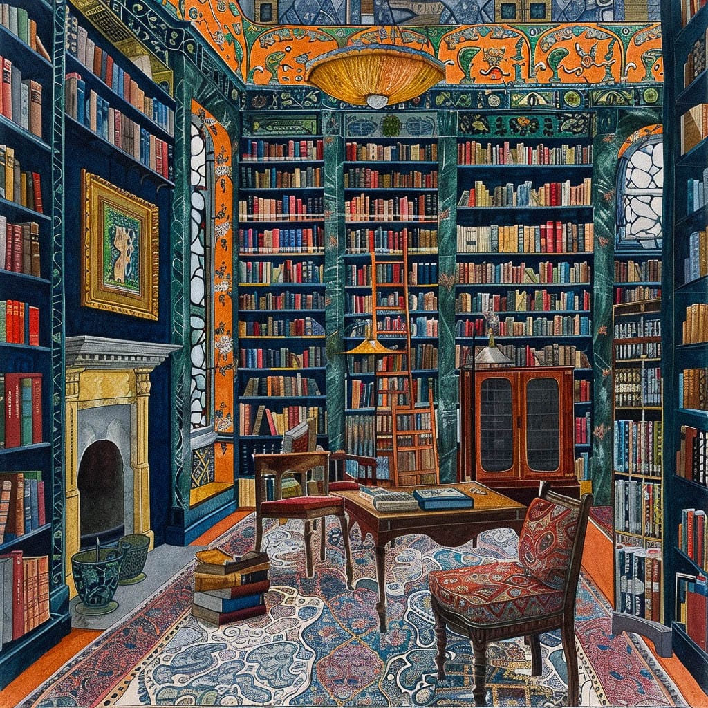 Josephine Wall Midjourney style | Andrei Kovalev's Midlibrary