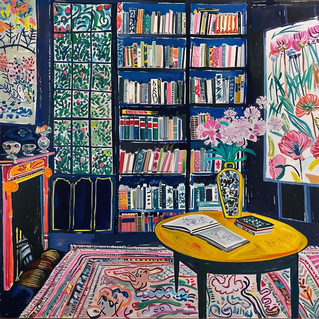 Henri Matisse Midjourney style | Andrei Kovalev's Midlibrary