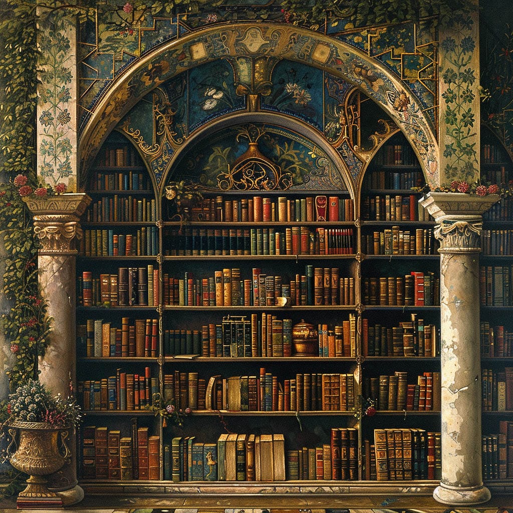 James C. Christensen Midjourney style | Andrei Kovalev's Midlibrary