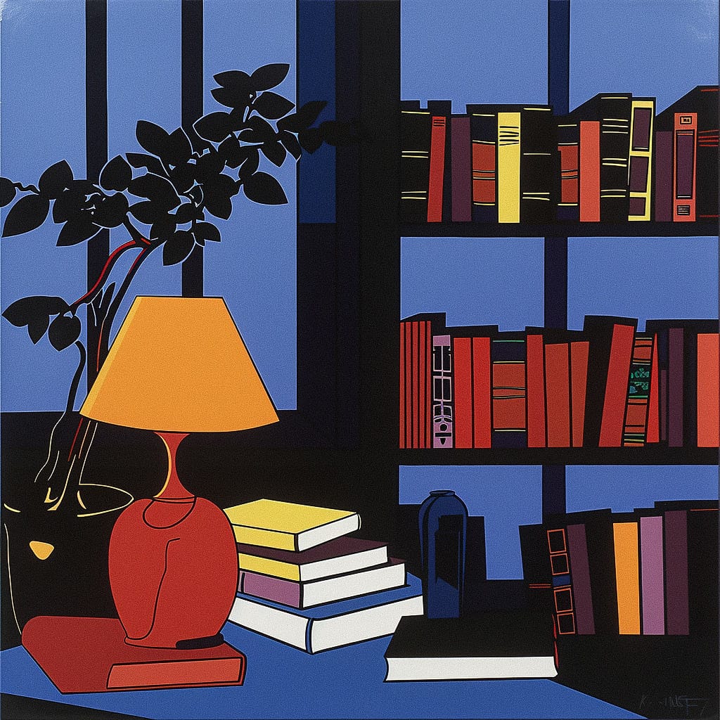 Patrick Caulfield Midjourney style | Andrei Kovalev's Midlibrary