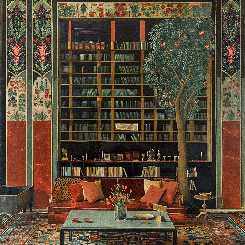 Affandi Midjourney style | Andrei Kovalev's Midlibrary