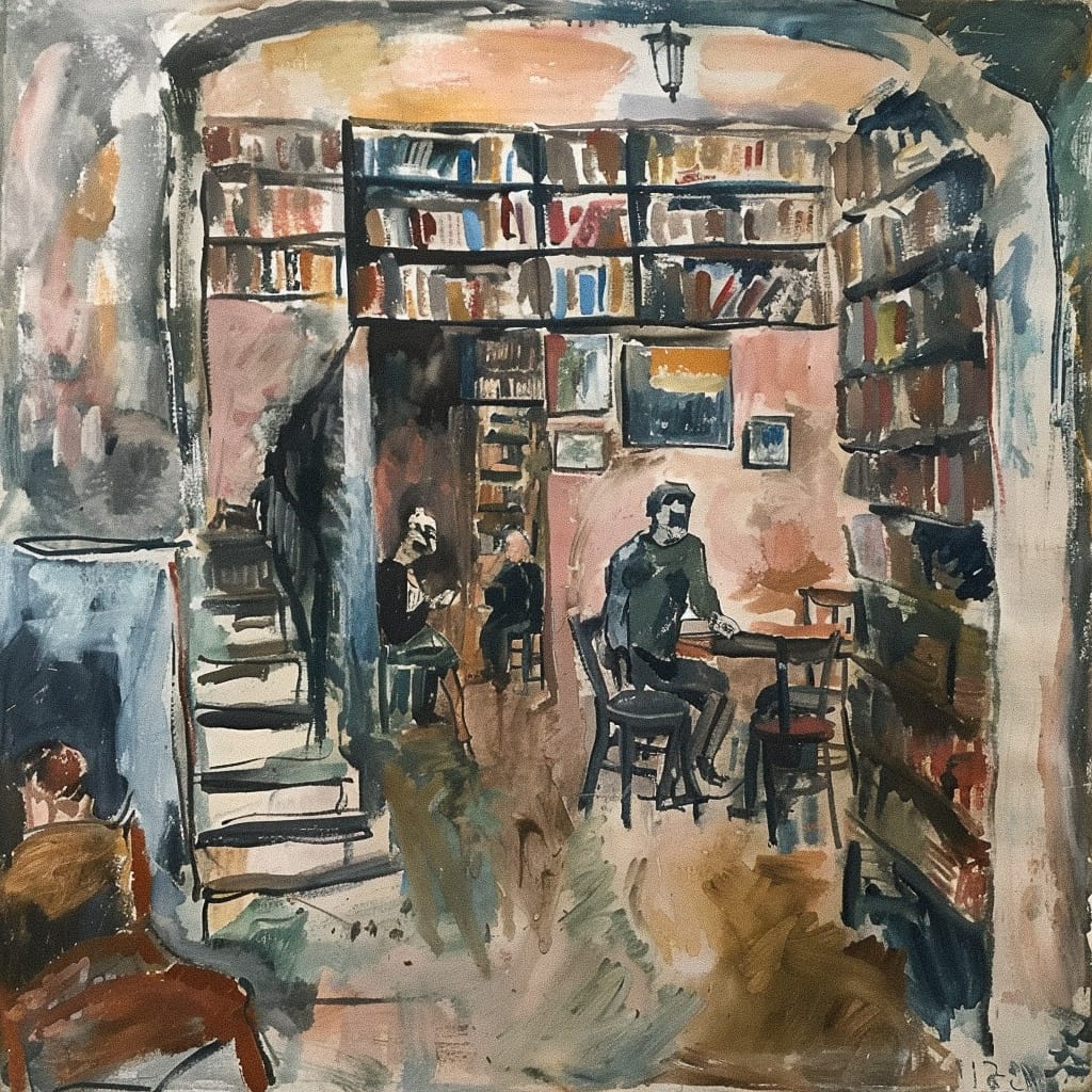 Jules Pascin Midjourney style | Andrei Kovalev's Midlibrary