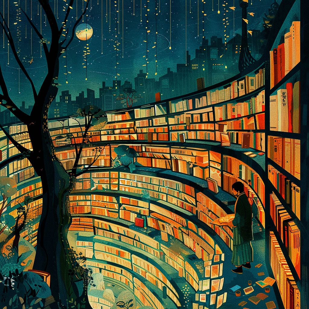Victo Ngai Midjourney style | Andrei Kovalev's Midlibrary
