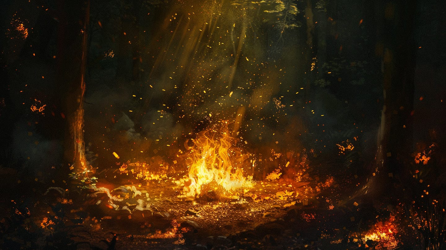 Firelit Midjourney style | Andrei Kovalev's Midlibrary