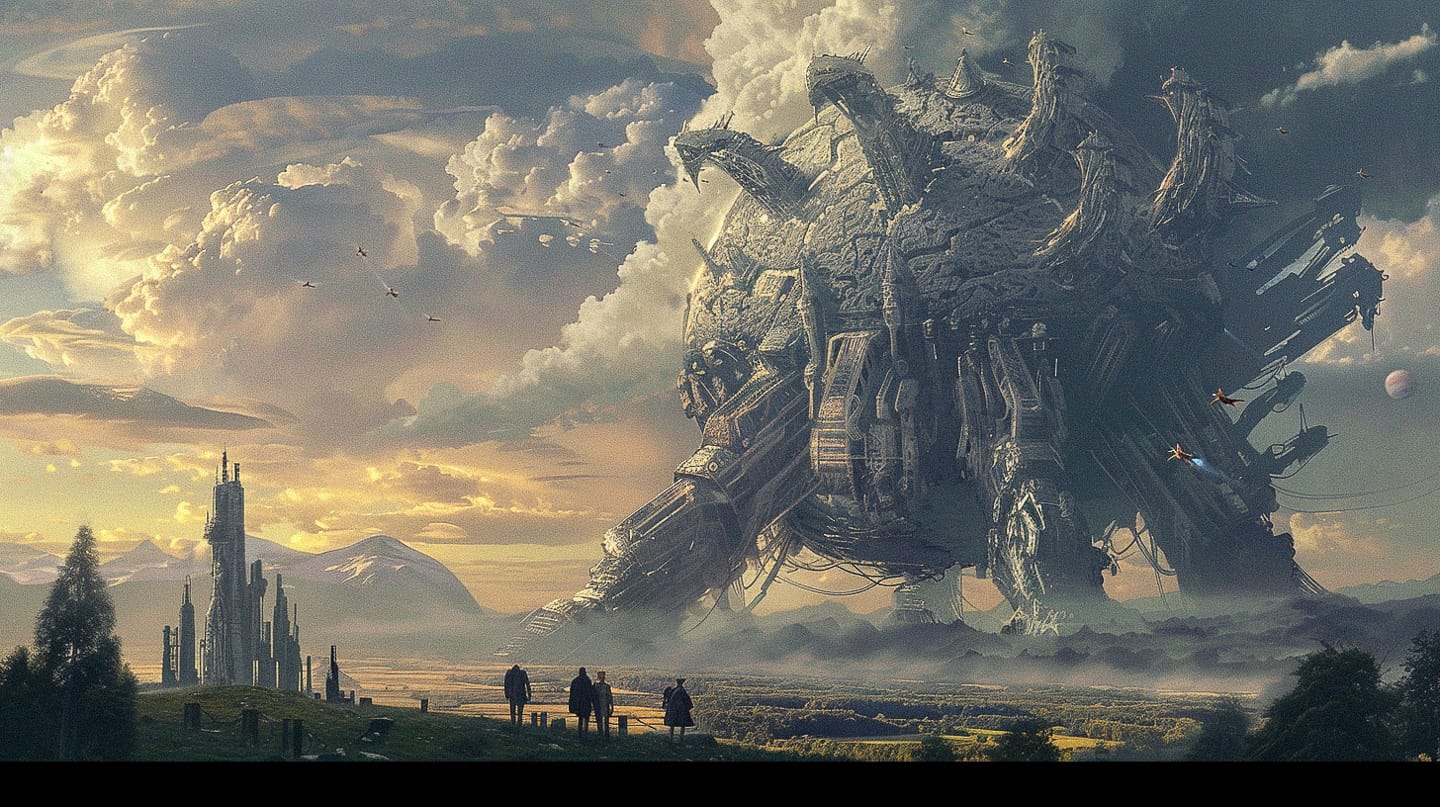 Massive scale Midjourney style | Andrei Kovalev's Midlibrary