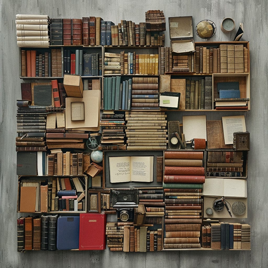 Knolling Midjourney style | Andrei Kovalev's Midlibrary