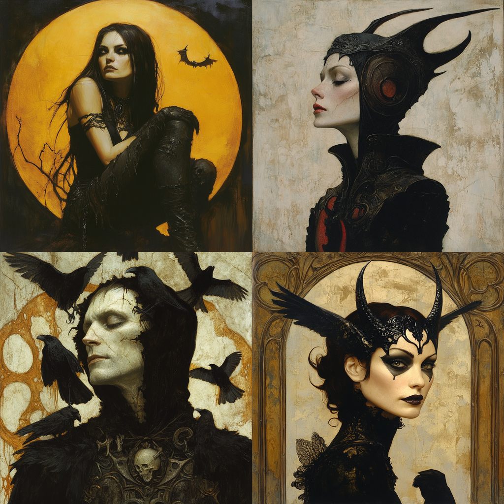 Gerald Brom Midjourney style | Andrei Kovalev's Midlibrary