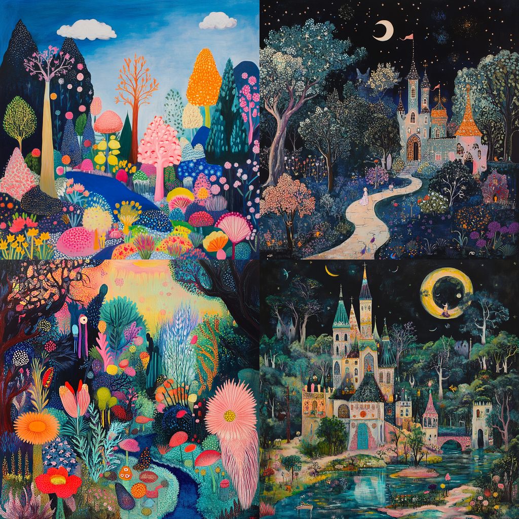 Sally Cruikshank Midjourney style | Andrei Kovalev's Midlibrary