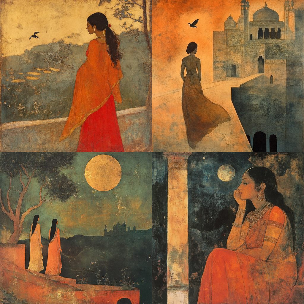 Abanindranath Tagore Midjourney style | Andrei Kovalev's Midlibrary