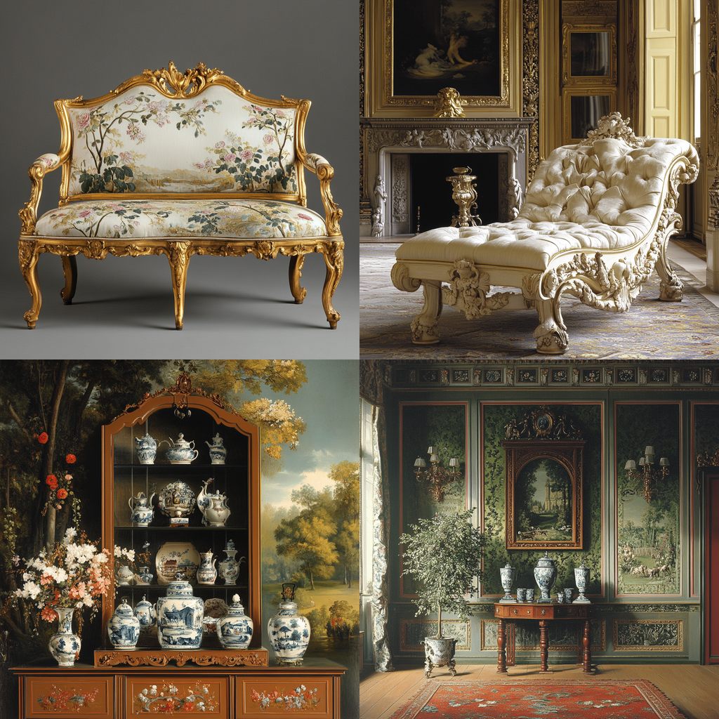 Thomas Chippendale Midjourney style | Andrei Kovalev's Midlibrary