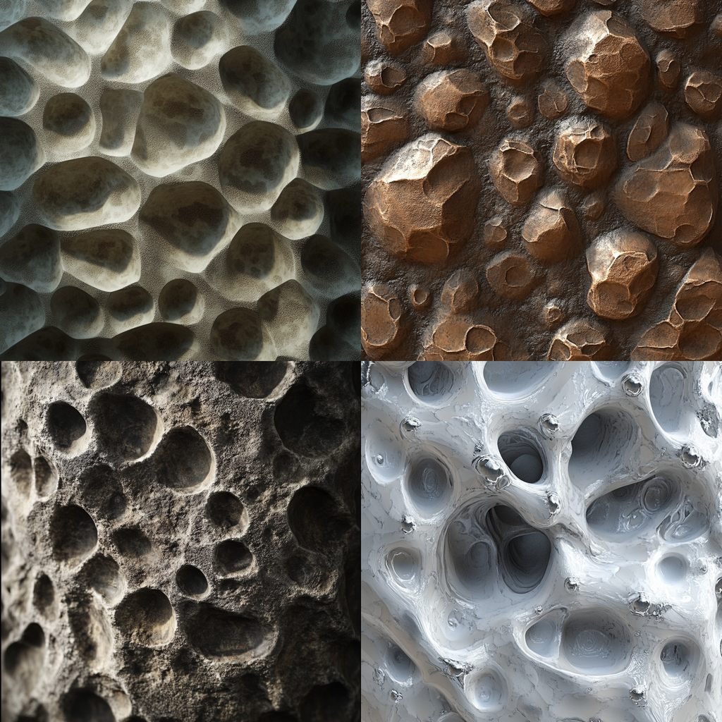 Bumpy texture Midjourney style | Andrei Kovalev's Midlibrary