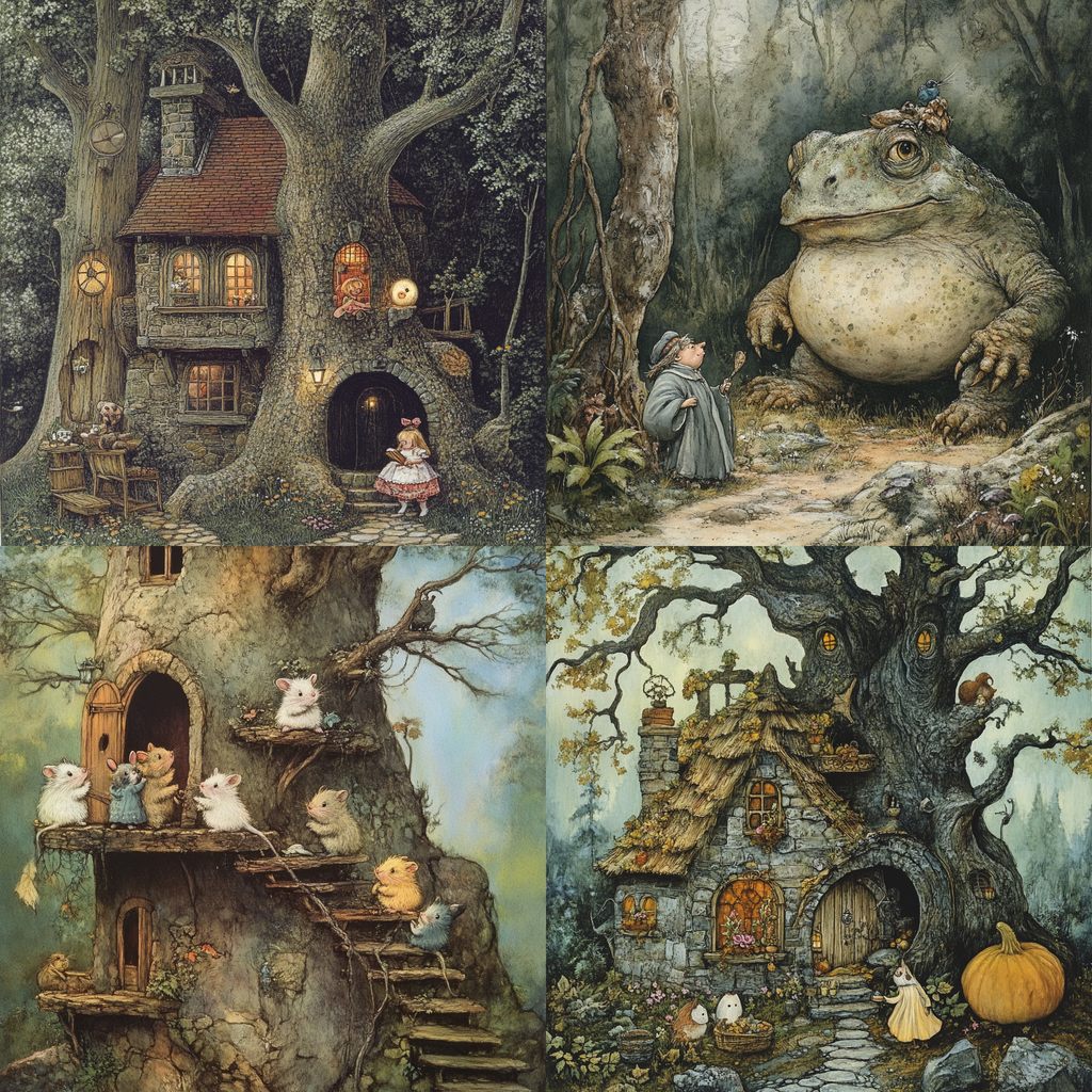 Arnold Lobel Midjourney style | Andrei Kovalev's Midlibrary