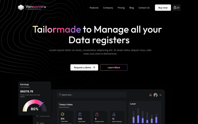 127 Premium Figma Website Designs | Wonderlist