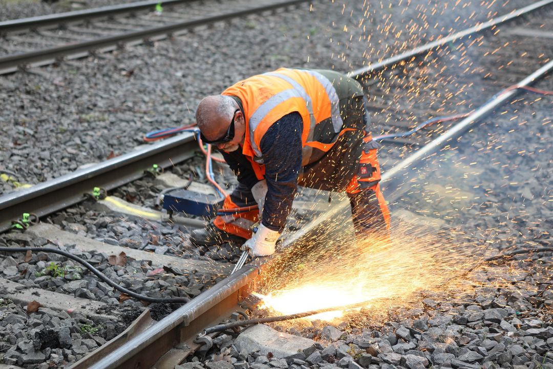 Gleisarbeiten in Weiden – Stadtwerke Köln
