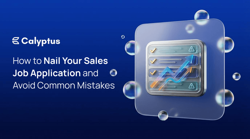 How to Nail Your Sales Job Application and Avoid Common Mistakes